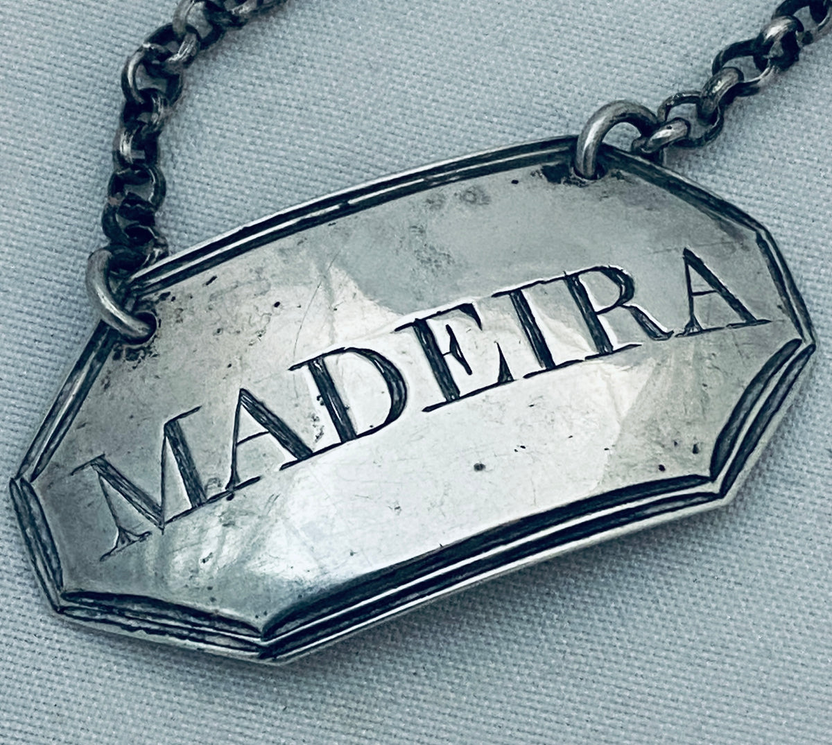 Rare English Provincial 'MADEIRA' label, Langlands and Robertson, Newc ...