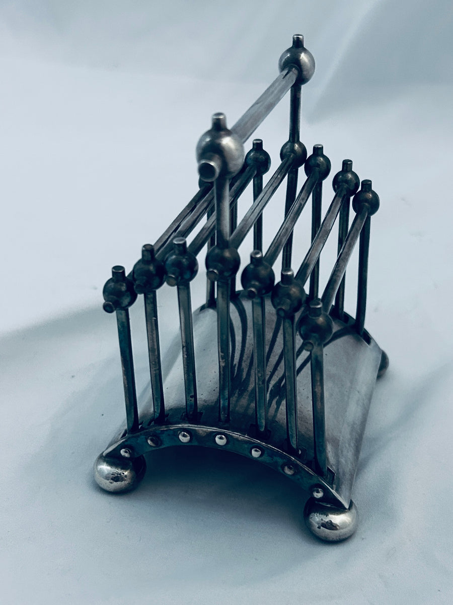 Iconic Christopher Dresser Silver-Plate Toast Rack, c.1897 – Silver ...