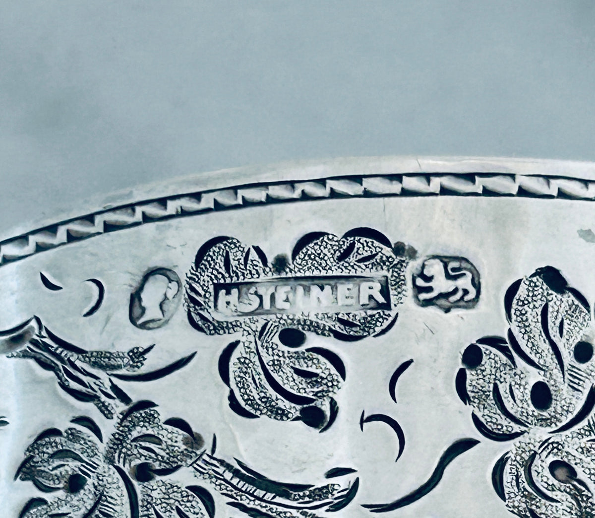Rare Australian Colonial Silver Wine Goblet, Steiner, Adelaide, c.1870 ...